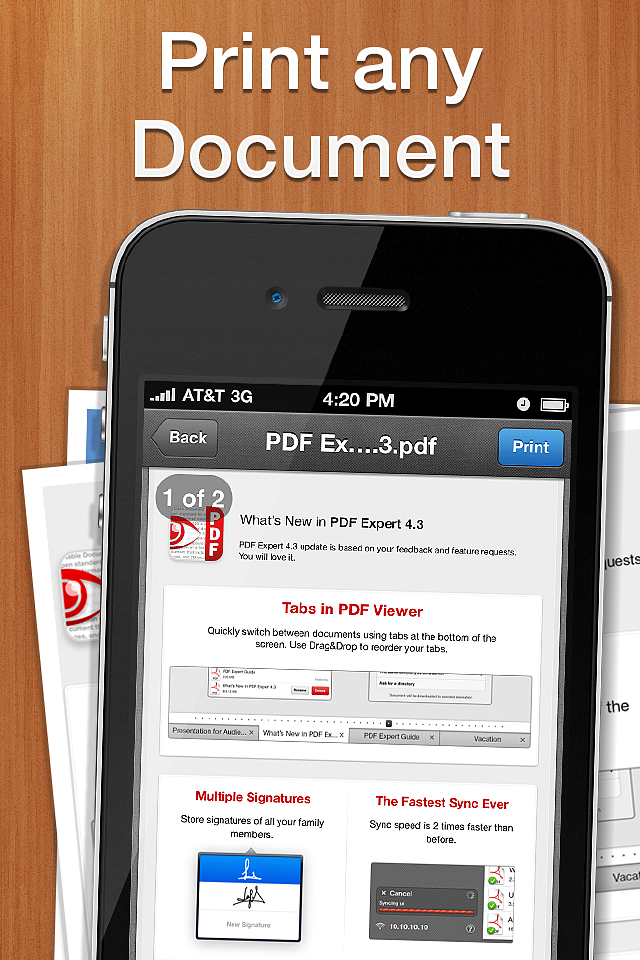 [iphone]Printer Pro for iPhone: pmastyle